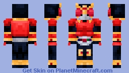 Kamen Rider Kuuga (Mighty Form) Minecraft Skin