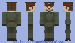 1916 German uniform Minecraft Skin