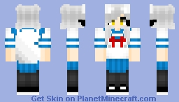 Schoolgirl Azura Minecraft Skin