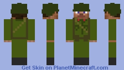 Soviet early war uniform (1935-1943) Minecraft Skin