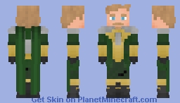 Fandral the Dashing (Alex hands) Minecraft Skin