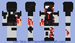 Male scp mtf guard V2 dying Minecraft Skin