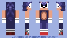Sonic 1 Sonic with accurate Colors from the game Minecraft Skin