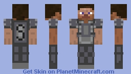 Steve Guard scp Minecraft Skin