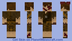 A stranded guy Minecraft Skin