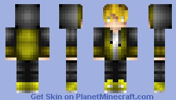 Edited Yellow Boy Minecraft Skin