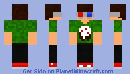 3D Cake Man! Minecraft Skin