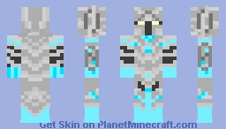 Uranus mlbb basic skin (i tried my best..) Minecraft Skin