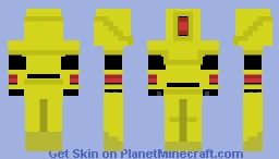 Golden heavy soldier|cybersphere Minecraft Skin