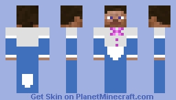 Mr fuzzy cat mascot costume no head Minecraft Skin