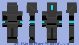 Heavy soldier|cybersphere Minecraft Skin