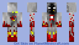 Ghost Iron Man Minecraft Skin