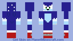 sonic the werehog Minecraft Skin