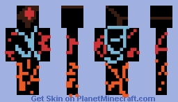 Deep dark Minecraft Skin