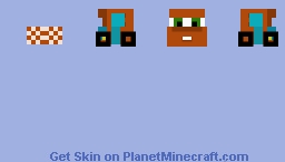 Mater cars pixar cars Minecraft Skin