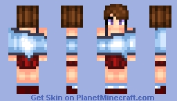Michiko Hayami Minecraft Skin