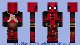 Deadpool new suit Deadpool and Wolverine Minecraft Skin