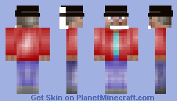 HD Steve With Jacket Minecraft Skin