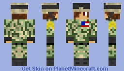 American Soldier Minecraft Skin
