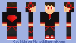 Redstone Teen Minecraft Skin
