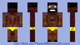 Speedo Man Minecraft Skin