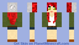 Red Head Jello Minecraft Skin