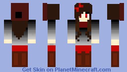 ~h3r0 G!rL~ cute vampire girl Minecraft Skin