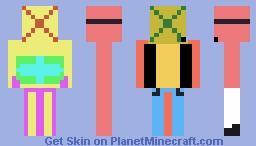One Colorful guy Minecraft Skin