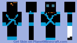 space marine blue Minecraft Skin