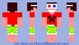 3D Glasses Minecraft Skin