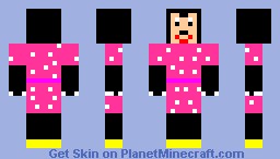 Minnie Mouse Skin Minecraft Skin