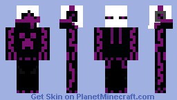 white enderman Minecraft Skin
