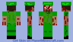 bloody soldier steve Minecraft Skin