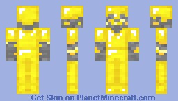 Gold Addict Minecraft Skin
