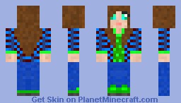 Megan-(First Skin) Minecraft Skin