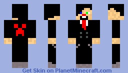 Worky Goth Guy Minecraft Skin