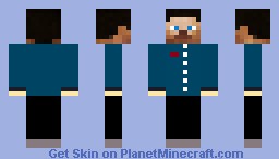 Steve the butler Minecraft Skin