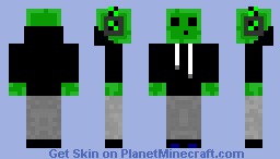 Green Slime Minecraft Skin