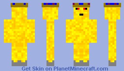 The Fire King Minecraft Skin