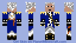 old colonial soldier Minecraft Skin