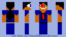 saiyan Minecraft Skin