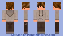 Plug in a hoodie Minecraft Skin