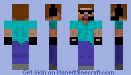 steve secret agent with gloves Minecraft Skin