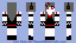 Vampire Girl Minecraft Skin