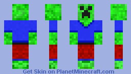 creeper boy Minecraft Skin
