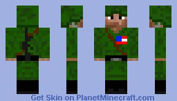 American soldier Minecraft Skin