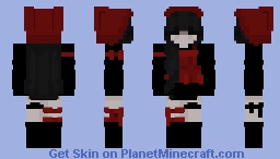 Red Vest ~ Matching 1/2 Minecraft Skin