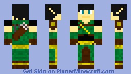 Elfe Rohan Minecraft Skin