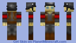 black ops 2 nazi zombie! (read decs) Minecraft Skin
