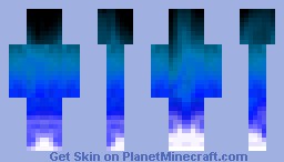 Blue flame Minecraft Skin